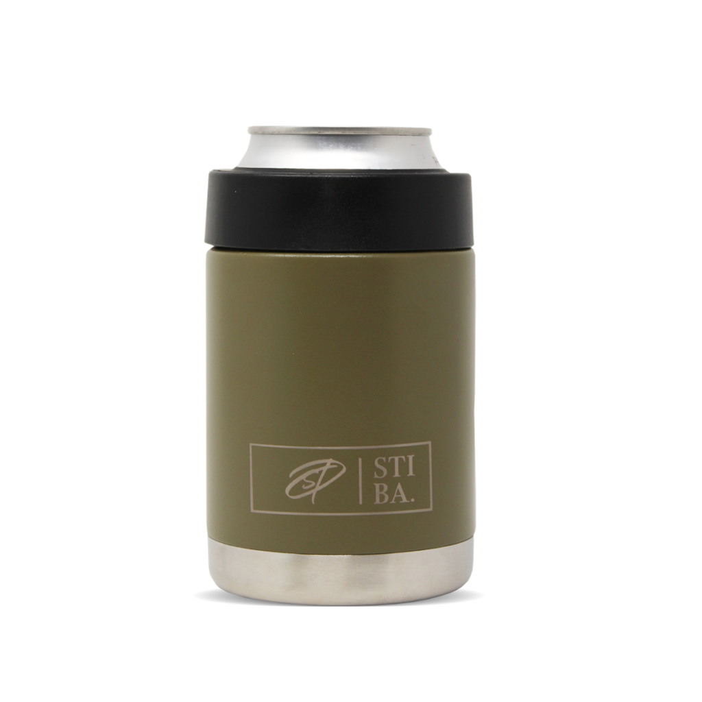 Porta Latas de Acero Inoxidable de 12 oz - STIBA