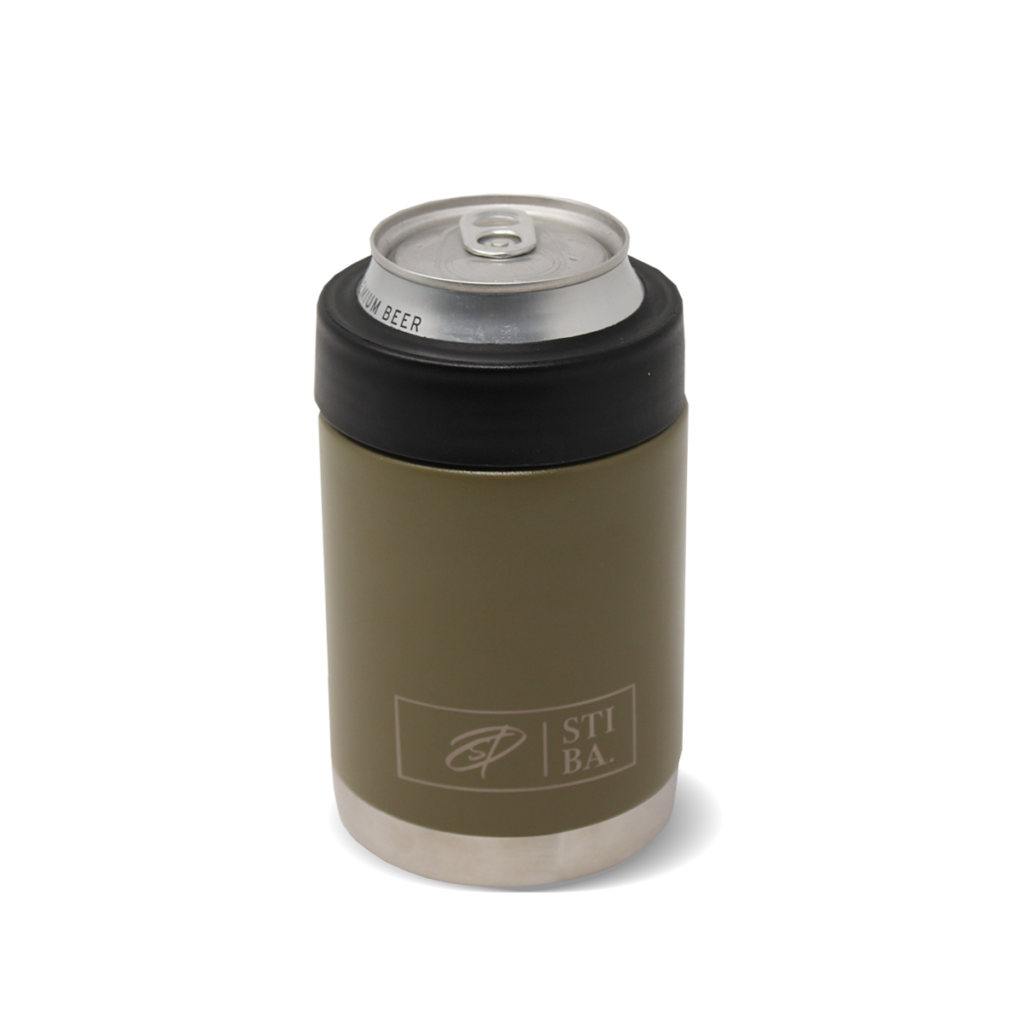Porta Latas de Acero Inoxidable de 12 oz - STIBA